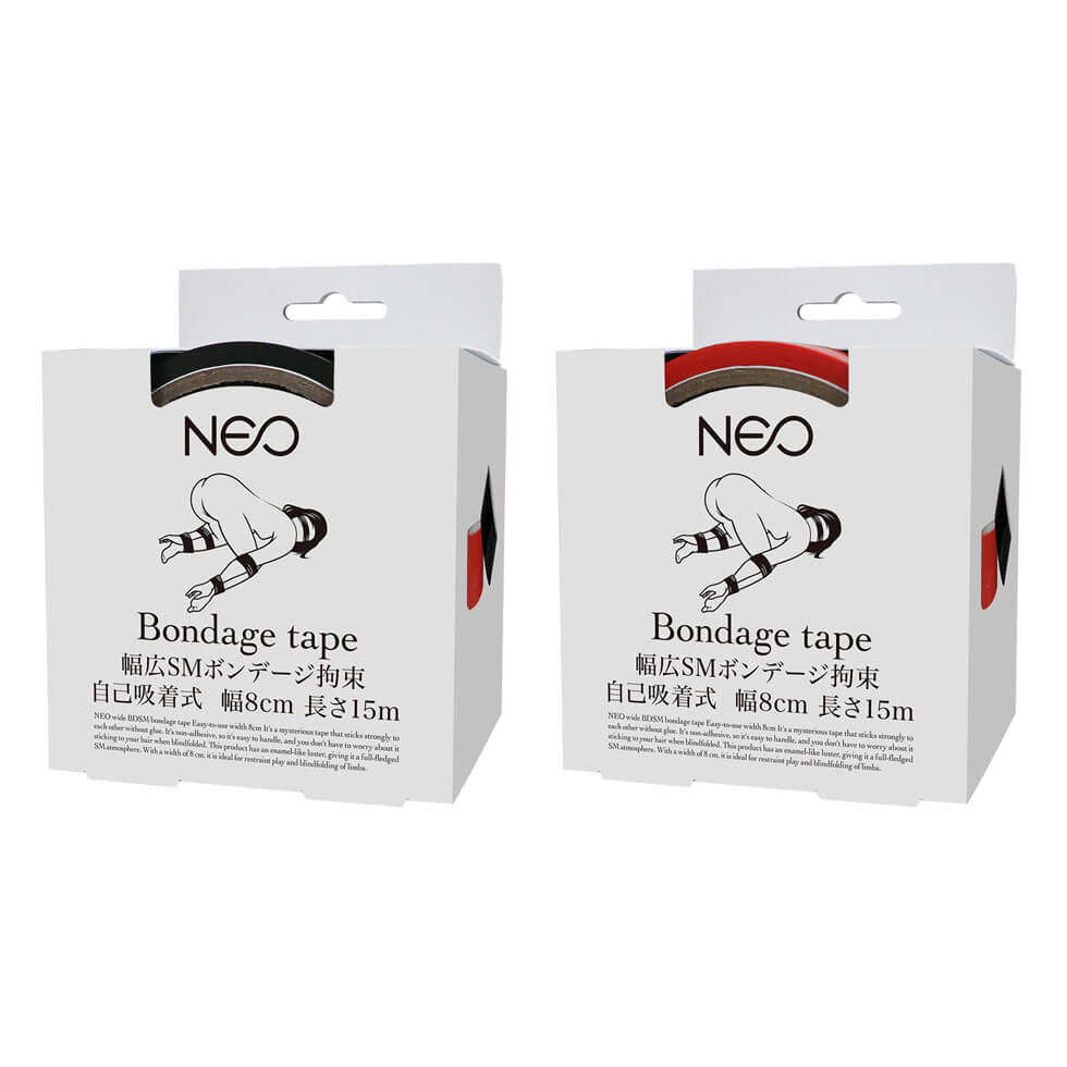 NEO ネオ 幅広SMボンデージ拘束自己吸着式 幅8cm - SMグッズ | 【公式】 大人のデパート エムズ