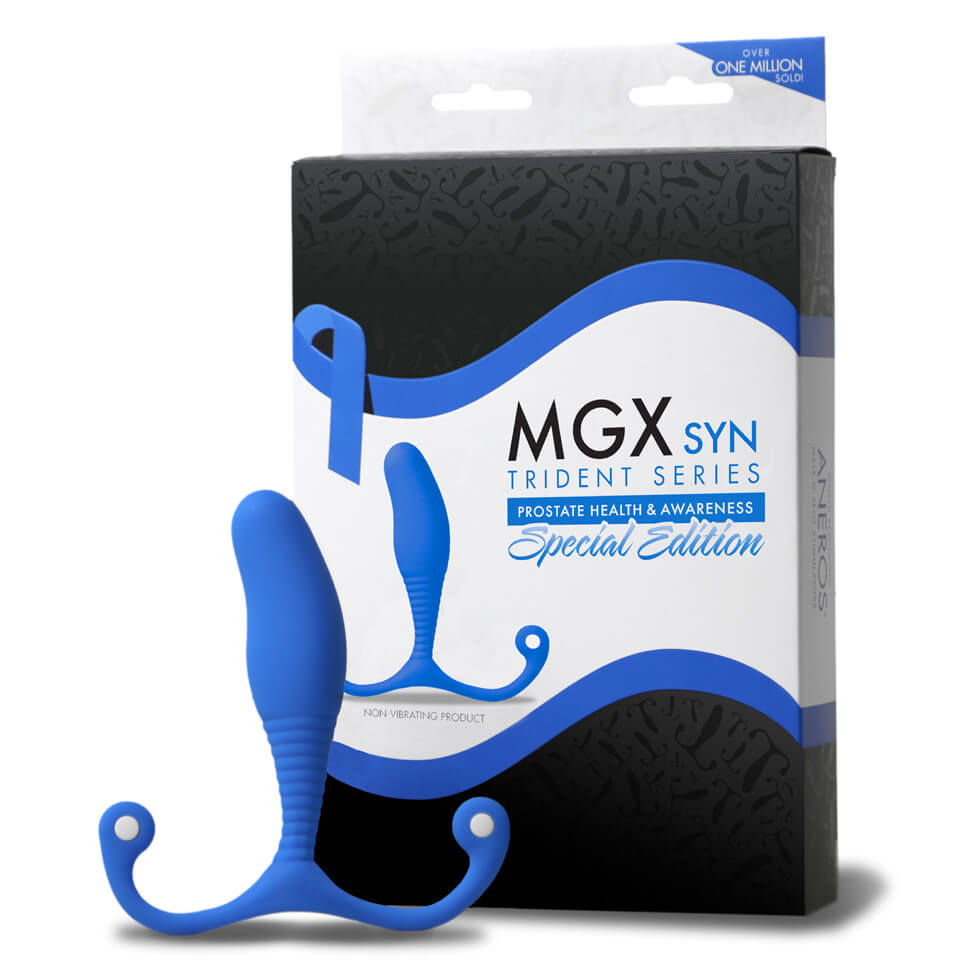 ANEROS MGX SYN TRIDENT アネロス エムジーエックスシン トライデント ブルー - アナルグッズ | 【公式】 大人のデパート エムズ
